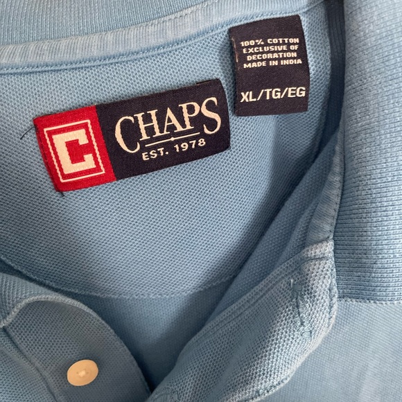Chaps | Shirts | Mens Chaps Short Sleeve Polo Shirt | Poshmark